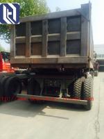 China 25T 336hp 371hp HOWO Dump Truck 6 X 4 10 Wheel Red Color Steering ZF8118 for sale