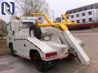 China Sinotruk HOWO tow truck wrecker ZZ1167N5618W 10 ton with crane lift arms for sale