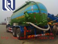 China Self Dumping Sanitation Garbage Truck Sinotruk Howo 4x2 336hp 6M3 With Front Lifting For City Cleaning for sale