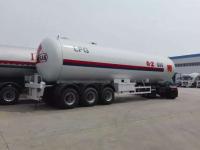 China ISO CCC Bulk Cement Tank Semi Trailer Trucks 3 Axles 31 Ton/26 m³ Capacity, 25-100M3 Volume for sale