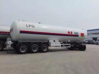 China ISO CCC Bulk Cement Tank Semi Trailer Trucks 3 Axles 31 Ton/26 m³ Capacity, 25-100M3 Volume for sale