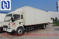 China Sinotruck 4 x 2 266HP Mobile Workshop Truck With Repair Tools Yellow With Crane Maintain Car for sale