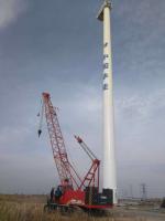 China Crawler Crane Telescopic Boom Crane Boom Length 58m Engine SC7H210 155kw for sale