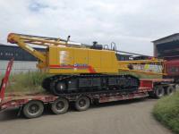 China 85 Ton Crawler Articulating Boom Crane / Telescopic Boom Truck Mounted Crane Color Can Optional for sale