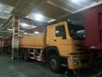 China Street Water Sprinkler Liquid Tanker Truck Barrow Watering Lorry HOWO for sale