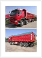 China HOWO Heavy Duty Dump Truck 12 Tyres 371 Hp 12 Wheel 8x4 Tipper Truck for sale
