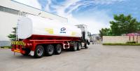 China 3 Axle Fuel Tanker Semi Trailer Trucks 45000 Liters 50000 Liters 60000 Liters for sale