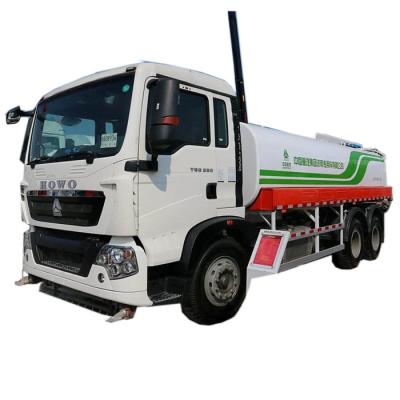 China Sinotruk Howo Spray Gun Car Liquid Tanker Truck  , Fire Sprinkler 20cbm for sale