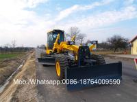 China Xcmg 215hp Desel Fule Motor Graders Gr215 With Ripper And Front Blade for sale