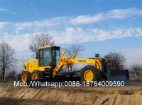 China Xcmg 215hp Desel Fule Motor Graders Gr215 With Ripper And Front Blade for sale