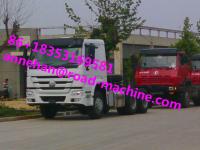 China 6X4 EUROII SINOTRUK HOWO Tow Tractor Truck RHD 10 Wheels 371 HP ZZ4257S3241W for sale