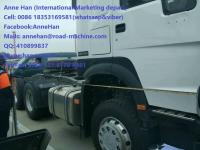 China 371hp Single Sleeper Prime Mover Truck 6x4 3.5 Inch Tractor Truck Of Sinotruk Howo7 for sale
