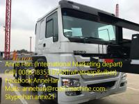 China LHD New HOWO7 6*4 10tires 336HP Heavy Duty Tractor Truck With German Steering Gear Box with one Sleeper for sale