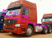 China Sinotruk Howo Prime Mover Truck 336hp 4x2 Tractor Truck Dimension  6110 X 2496 X 2958mm With 2.0inch for sale