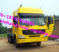 China Sinotruk Howo Prime Mover Truck 336hp 4x2 Tractor Truck Dimension  6110 X 2496 X 2958mm With 2.0inch for sale
