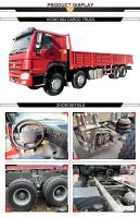 China 371HP EuroII Emission 12 Tyres 8 x 4  Heavy Duty Trucks Loading 60000KG for sale