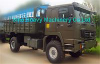 China Military 4x4 Heavy Cargo Trucks All Wheel Drive With EURO III Emission Standard for sale