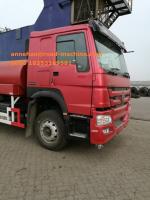 China Sinotruk HOWO7 High Pressure 4000 Gallon Water Spray Truck , LHD 6X4 Construction Water Tank Trucks for sale