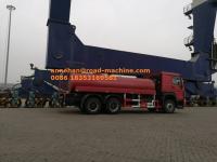 China Sinotruk HOWO7 High Pressure 4000 Gallon Water Spray Truck , LHD 6X4 Construction Water Tank Trucks for sale