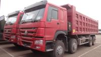 China 25 Ton Heavy Duty Dump Truck new 6x4 Howo Dump Tipper Truck Euro II/III Engine Red color for sale