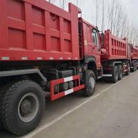 China SINOTRUCK HOWO 4x4/6X4/8X4 hydraulic diesel dump truck for sale