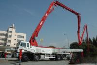 China 51m Boom Concrete Pumping Truck 600L Hopper Capacity OEM for sale