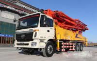 China 47m Boom Concrete Pump Truck 5 Sections RZ-type 32Mpa Oil Pressure for sale