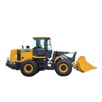 China XCMG 4 Ton Compact Wheel Loader , Medium Wheel Loader Yellow Color for sale