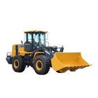 China XCMG 4 Ton Compact Wheel Loader , Medium Wheel Loader Yellow Color for sale