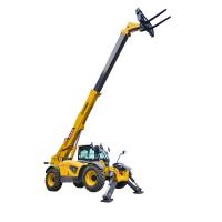 China XC6-3514K 3.5 Ton Side Loader Forklift 14 M Small Telehandler Telescopic Handler for sale