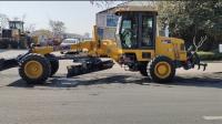 China 100HP Small Motor Graders With Articulated Frame High Travelling Speed for sale