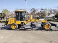 China 100HP Small Motor Graders With Articulated Frame High Travelling Speed for sale