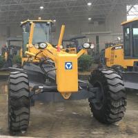 China Strong Power Mini Road Grader / 11 Ton Grader With Ripper And Blade for sale