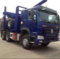 China Sinotruk HOWO Chassis 10m Log Timber Truck , Truck Prime Mover 40-60t for sale