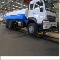 China Sinotruk Howo 290hp Water Tanker Trucks / Howo 6x4 Water Container Truck for sale