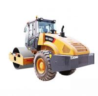 China 16t Earth Roller Compactor Machine / Yellow Road Maintenance Equipment for sale