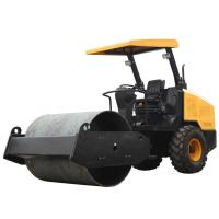 China 3.5 Tons Hydraulic Single Drum Vibratory Road Roller With Yellow Color for sale