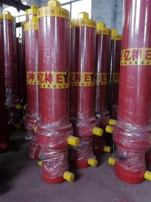 China Durable Sinotruk Spare Parts Front End Lifting Dump Truck Telescopic Hydraulic Cylinder for sale