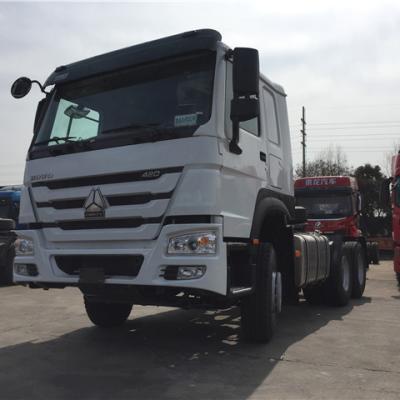 China Sinotruk HOWO 6x4 Prime Mover Truck , Tractor Truck 336hp, 371hp, 420hp, Euro II, Loading 40-60tons for sale
