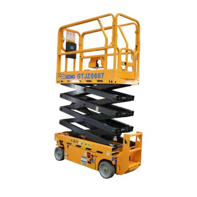 China Aerial Work Platform Telescopic Boom Crane 6m Scissor Lift GTJZ0607 for sale