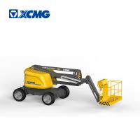 China 14m Electrical Articulated Aerial Work Platform , Yellow Extensible Boom Platforms for sale