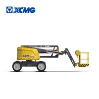 China 14m Electrical Articulated Aerial Work Platform , Yellow Extensible Boom Platforms for sale