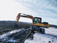 China XCMG XE470D Heavy Equipment Excavator , Diesel Engine Excavator Long Boom for sale