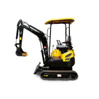 China 1.8 Ton Mini Hydraulic Crawler Excavator With 0.045cbm Bucket 19L Tank for sale