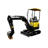 China 1.8 Ton Mini Hydraulic Crawler Excavator With 0.045cbm Bucket 19L Tank for sale