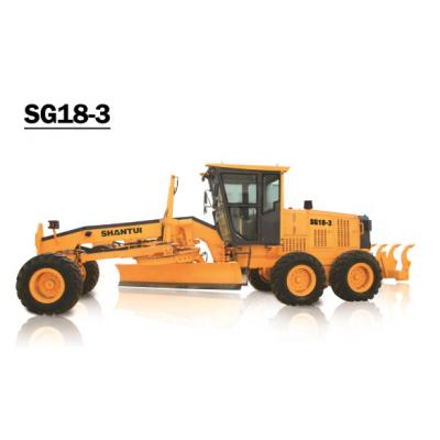 China Mini Motor Graders 15.4 Ton Shantui SG18-3 Electro Hydraulic Control for sale