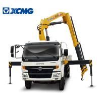 China XCMG SQ16ZK4Q Knuckle Boom Truck Mounted Crane High Speed 16 Ton for sale