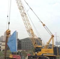China XCMG 75 Ton Telescopic Boom Truck Crane / XGC75 Boom Lenthg New Crawler Crane for sale