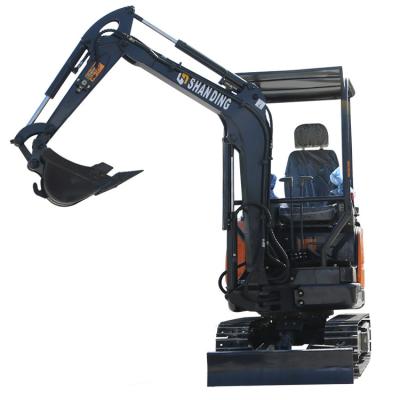 China 2.0 Ton Small Hydraulic Crawler Excavator Digger With High Digging Depth for sale