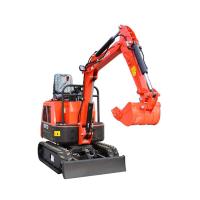 China New Design 1t 1.2t Mini Crawler Excavator , Small Excavator Dipper Arm for sale